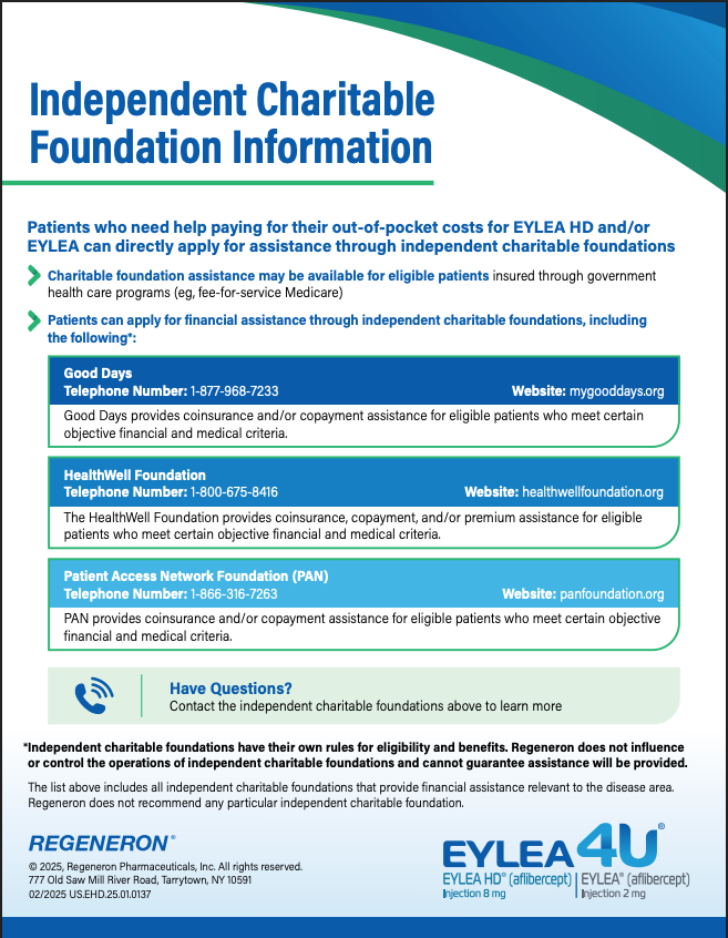 EYLEA® HD (aflibercept) Injection 8 mg